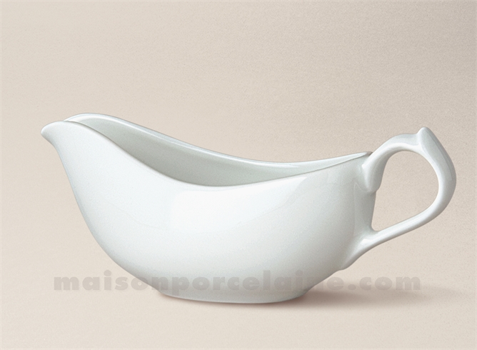 SAUCIERE PORCELAINE BLANCHE LIMOGES GOURMET N°1 17X7 22CL - Maison de ...