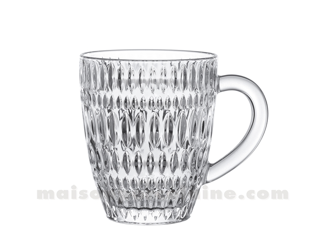 ETHNO - MUG H10.7 X D9.1CM 39CL - COF/2 - Maison de la Porcelaine